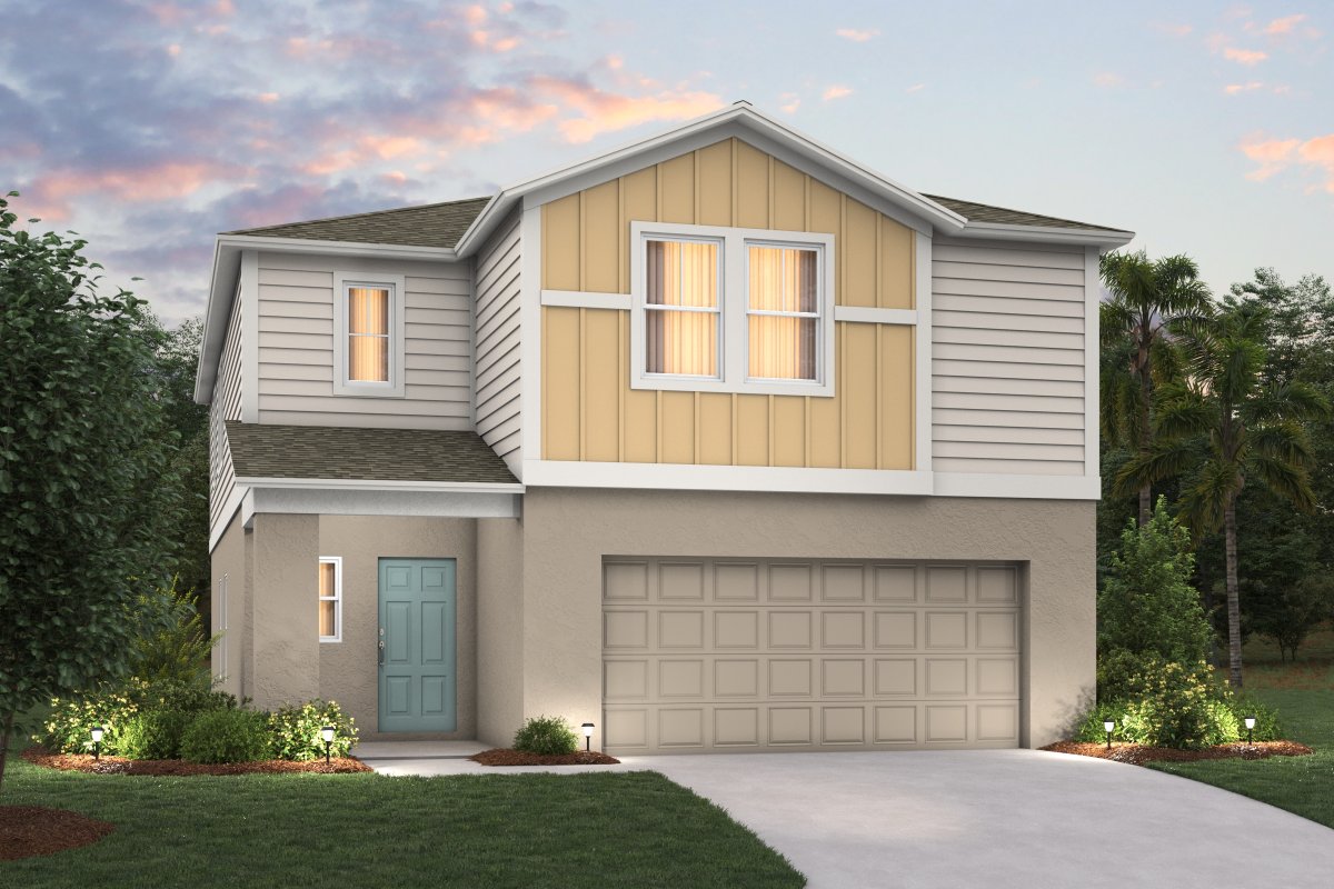 Lake Hamilton, FL New Home Floorplan | Scenic Terrace | Indigo